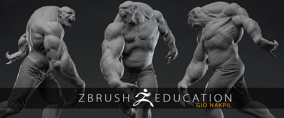 Master Organic Modeling with Gio Nakpil – ZBrushLIVE