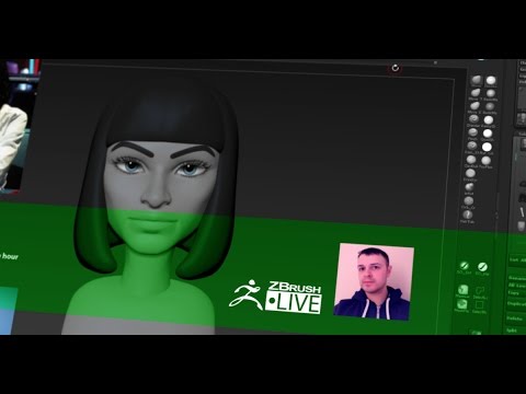 ZBrush – 3 Hour Speed Sculpt with Danny Mac – Episode 12 (Part 2) – ZBrushLIVE