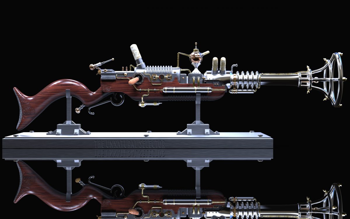 steampunk_rifle_v01 – ZBrushLIVE