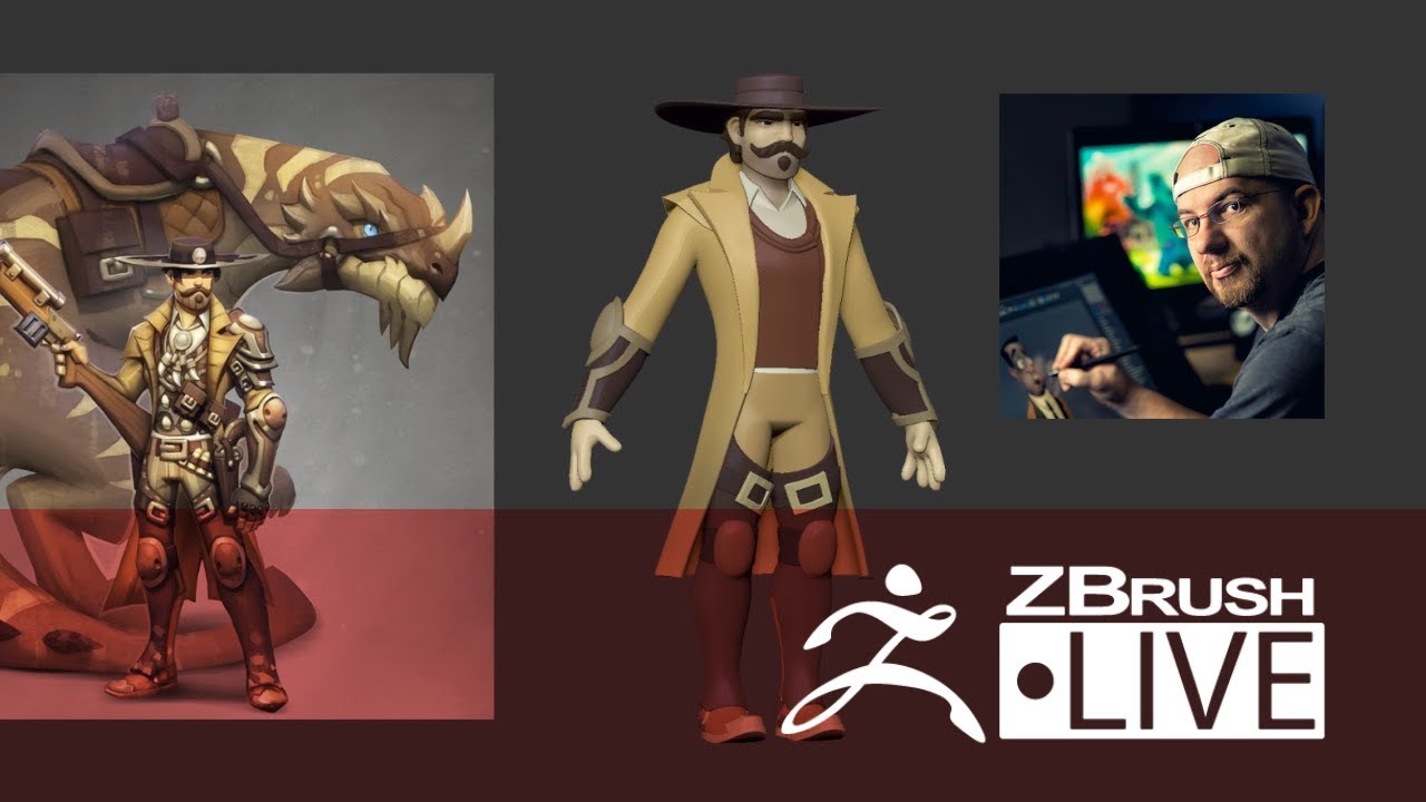 Shane Olson – Sculpting Stylized Characters – Episode 28 – ZBrushLIVE