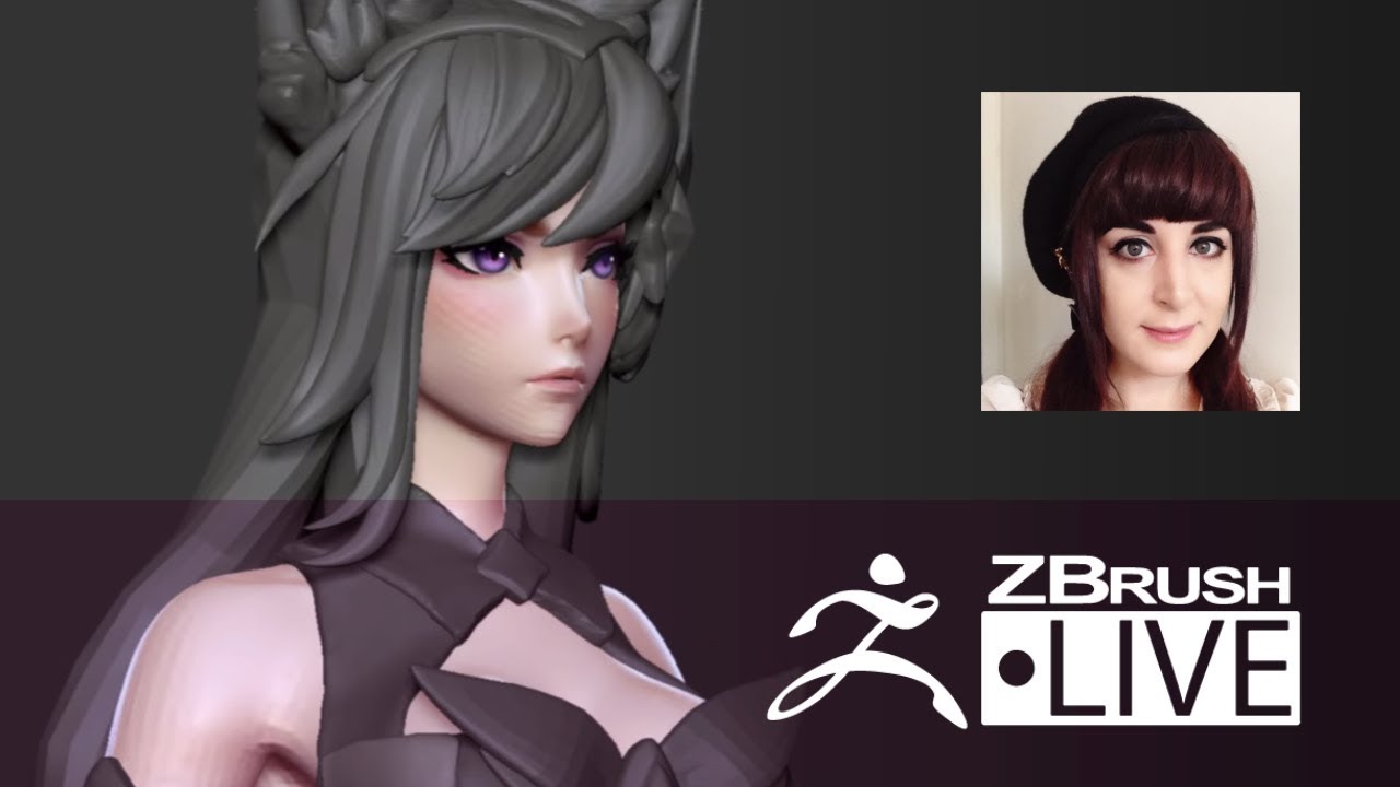 Blair Armitage – Character Sculpting – Episode 7 – ZBrushLIVE