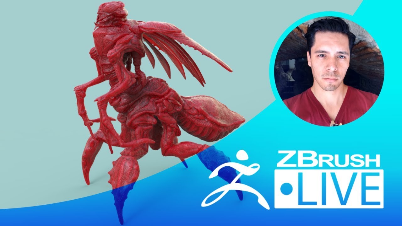 José Rosales & Óscar Trejo – Pass the Sculpt – Episode 5 – ZBrushLIVE