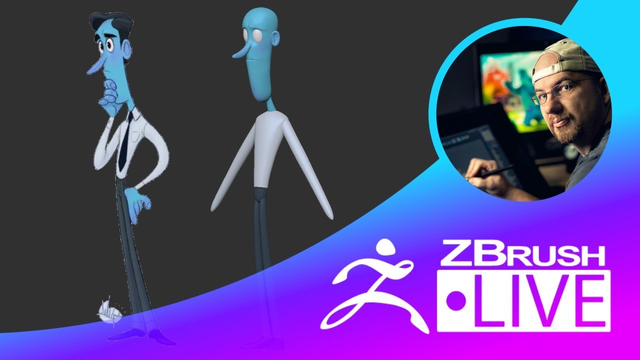 (Part 2) Sculpting Stylized Characters – Shane Olson -Episode 60 ...