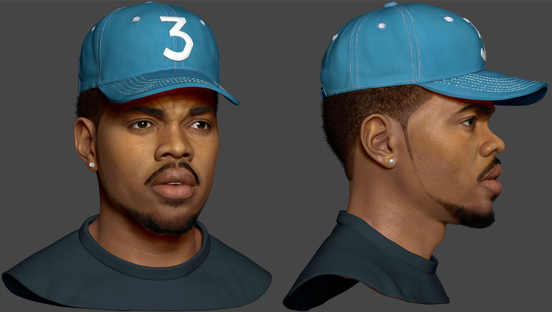Chance The Rapper Digital Double for Doritos Super Bowl Ad – ZBrushLIVE
