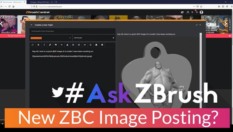 #AskZBrush – Page 4 – Pixologic : ZBrushLIVE