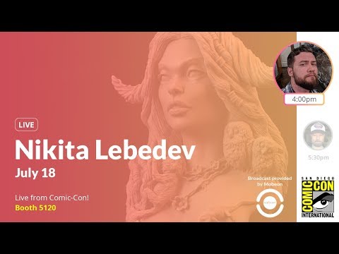 Live from Comic-Con 2019: Nikita Lebedev – ZBrushLIVE