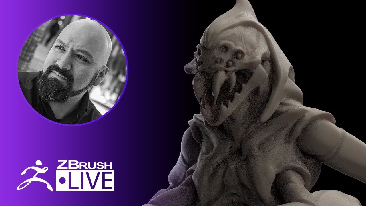 Creating on the Fly with ZBrush! – Miguel Guerrero – Episode 9 – ZBrushLIVE