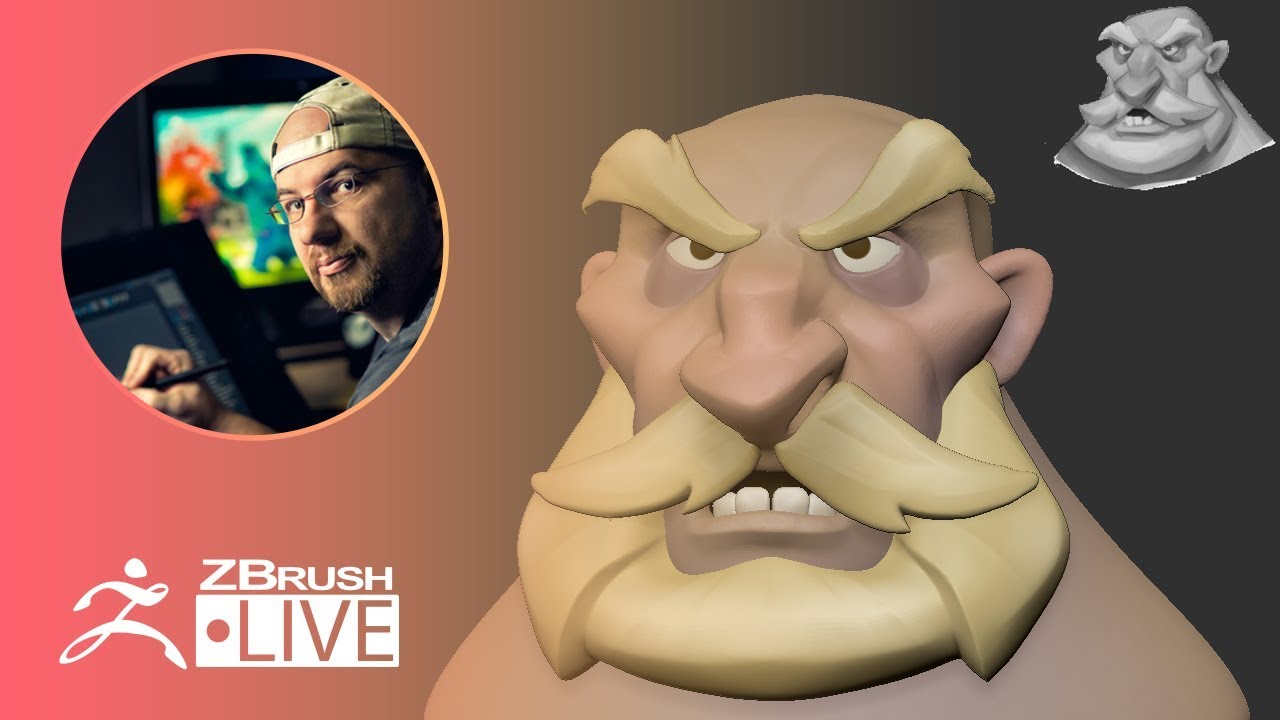 Sculpting Stylized Characters – Shane Olson – Episode 106 – ZBrushLIVE