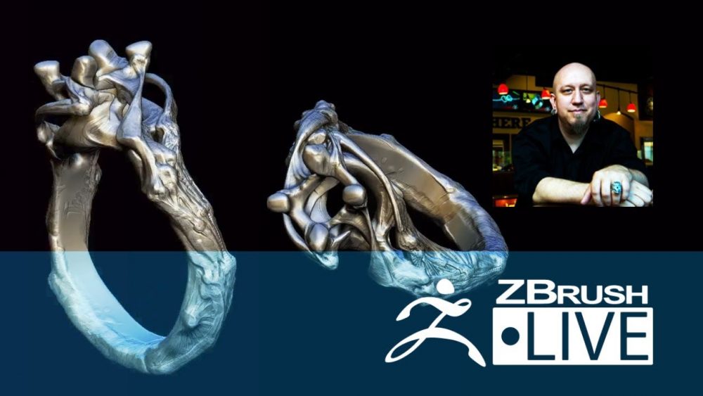 (Part 2) T.S. Wittelsbach – Sculpting, 3D Printing & ZBrush – Episode 12 – ZBrushLIVE