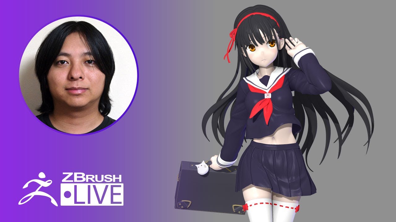 [JP&EN] ZBrush 2020 – BPR Rendering and Keyshot basics – Pixologic ...