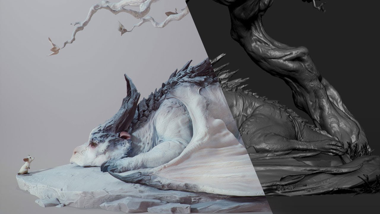 Organic Sculpting with Maria Panfilova – 2019 ZBrush Summit – ZBrushLIVE