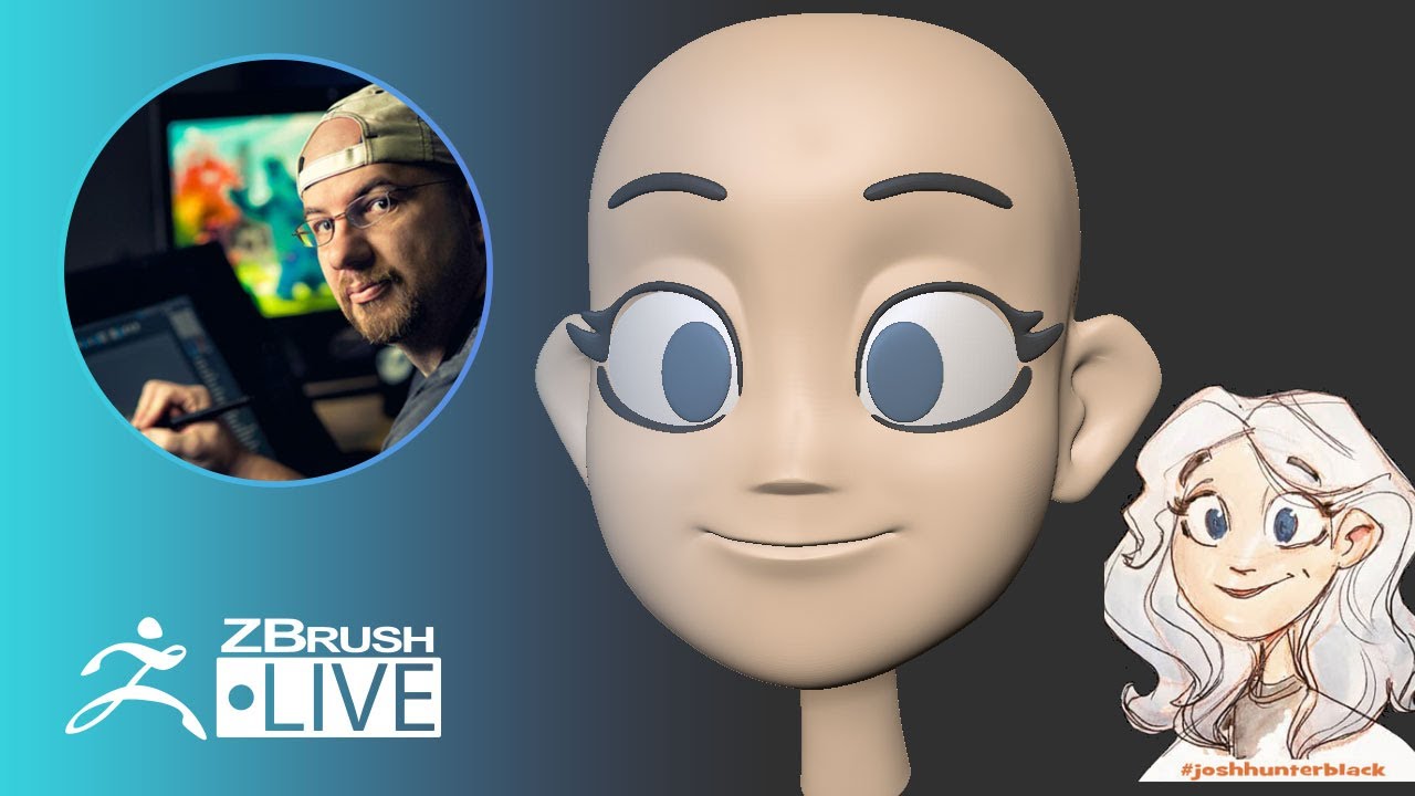Start a New 3D Character #withme ! – Shane Olson – ZBrush 2021 – ZBrushLIVE