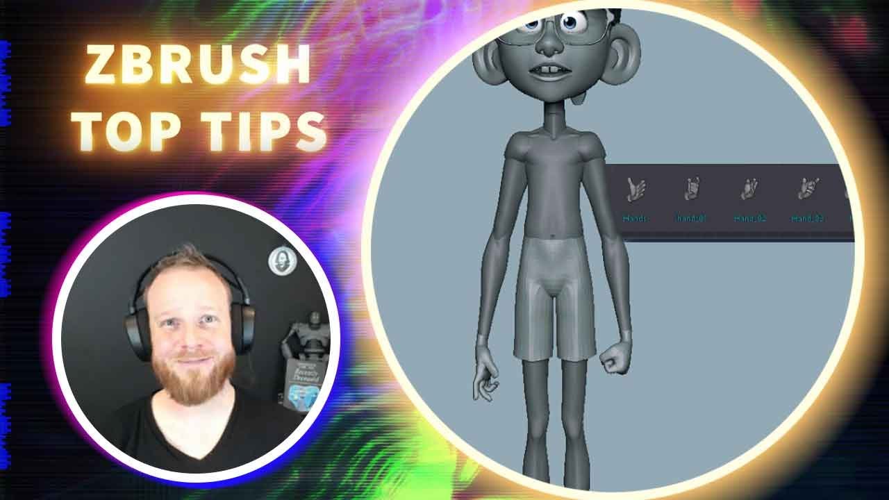 Pose and Create Hands as an Insert Mesh Brush – ZBrush Top Tips – Matt ...