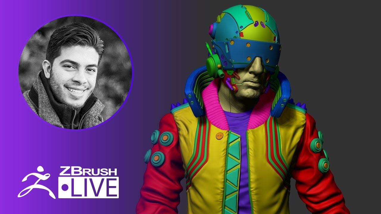 Zbrush Guides Create A Cyberpunk Character Withme Pablo Muñoz