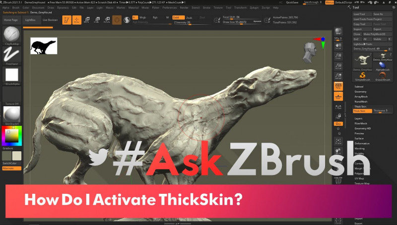 ZBrushLIVE – Streaming your favorite ZBrush artists live daily