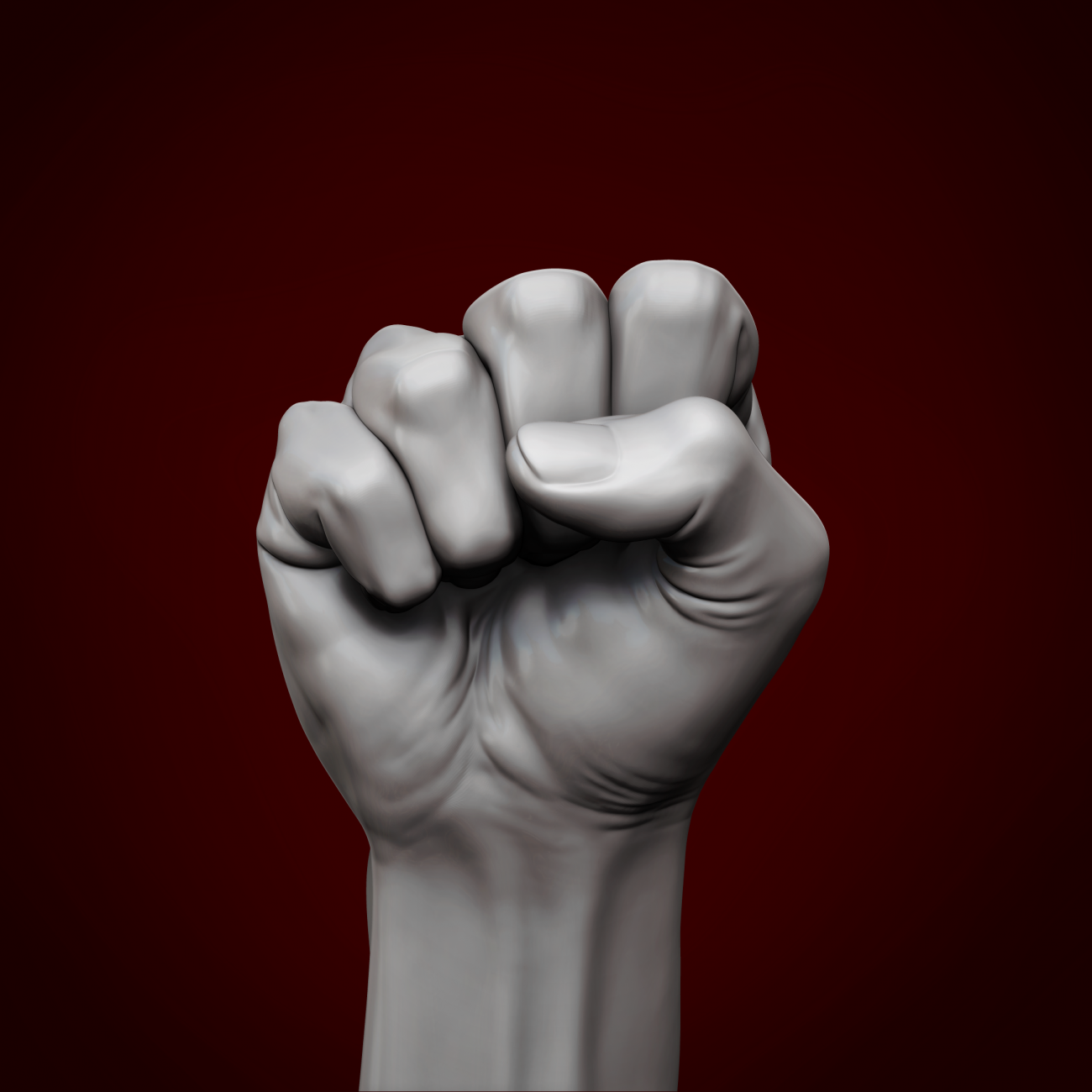 fist front – ZBrushLIVE