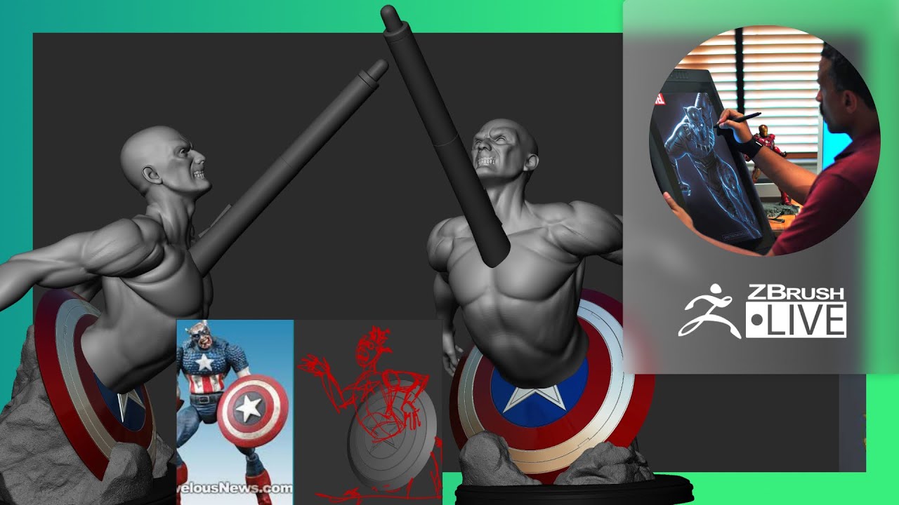 Mike T Artworks: Illustration by the Way of Sculpture – Mike Thompson ...