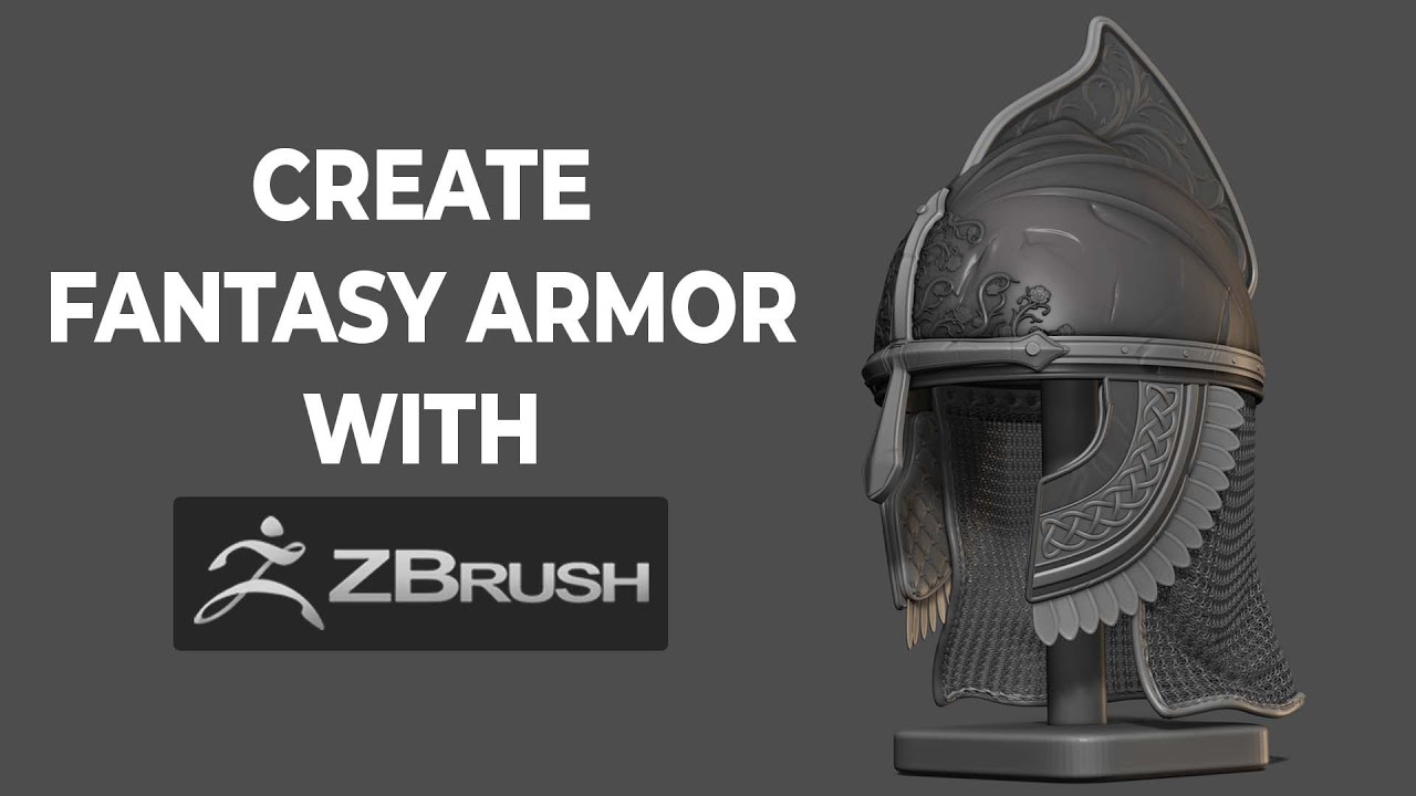 Creating Fantasy Armor with ZBrush – Bas Relief, Dynamics, New Scribe ...