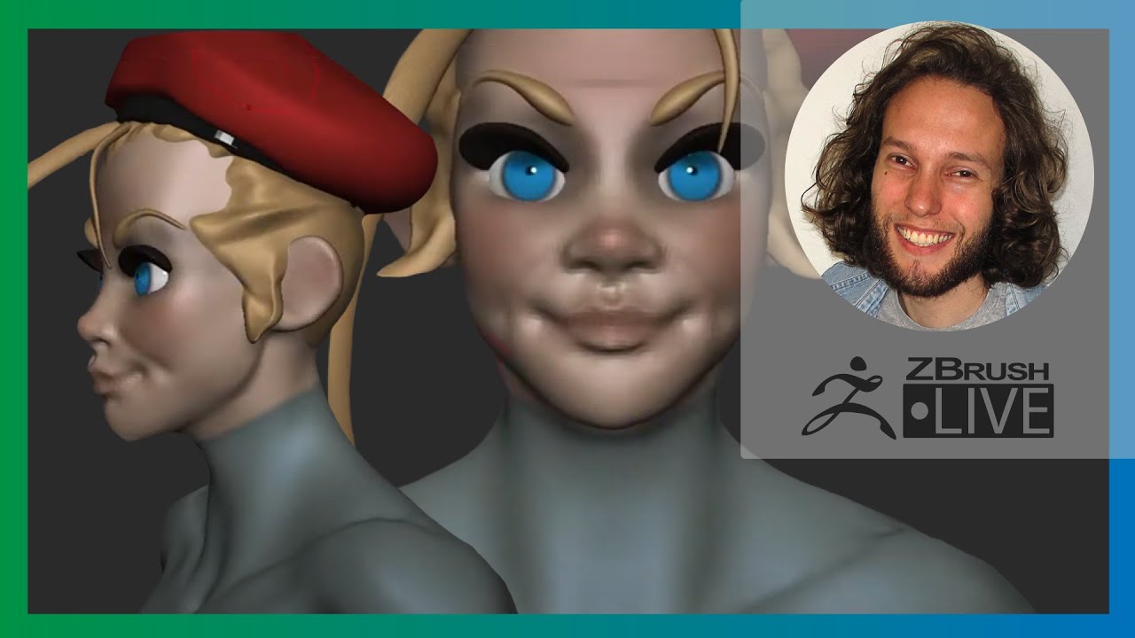 Digital Marathon – Deryck Pelegrini – ZBrush 2022 – ZBrushLIVE Digital Marathon – Deryck Pelegrini – ZBrush 2022 – ZBrushLIVE
