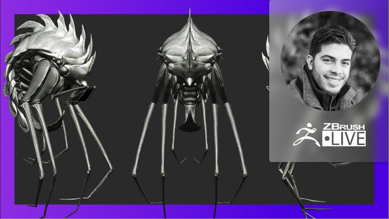 ZBrush Guides: Epimeria loricata Sea Creature – Pablo Munoz Gomez ...