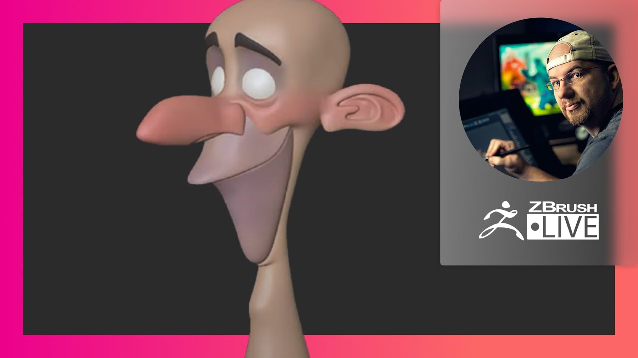 Sculpting Stylized Characters – Shane Olson – ZBrush 2022 – ZBrushLIVE