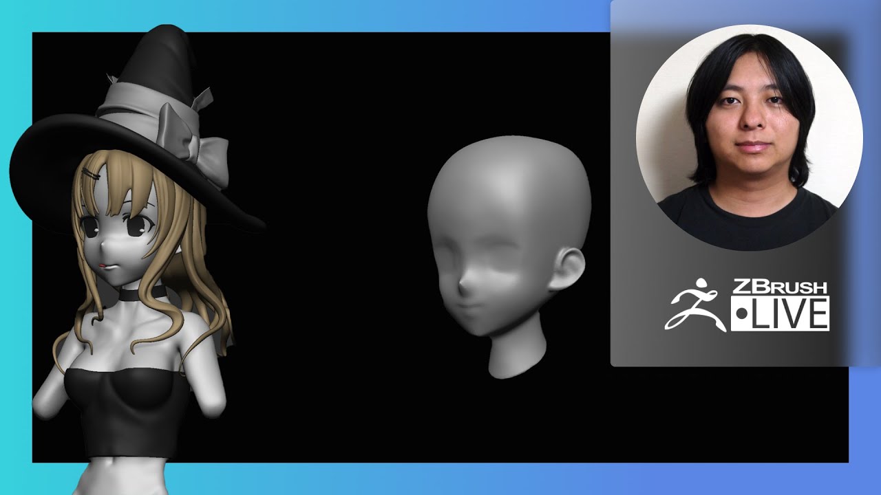 Designing a Character From Scratch – Daisuke Narukawa – ZBrush 2022 – ZBrushLIVE