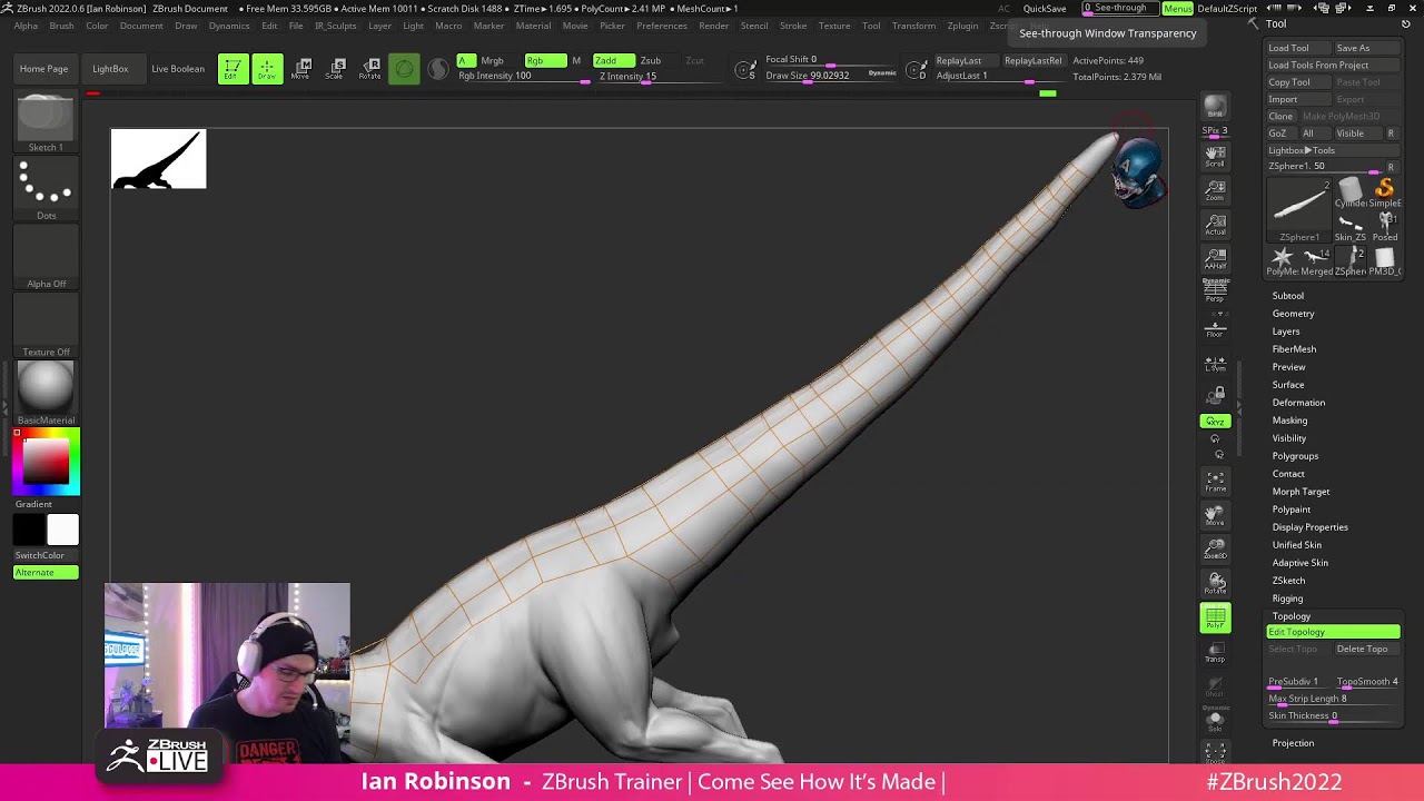 Come See How It’s Made with Ian Robinson | ZBrush Trainer | ZBrush 2022 ...