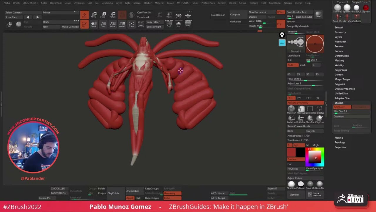 ZBrush Guides: Make it Happen in ZBrush! – Pablo Muñoz Gómez – ZBrush 2023 – ZBrushLIVE