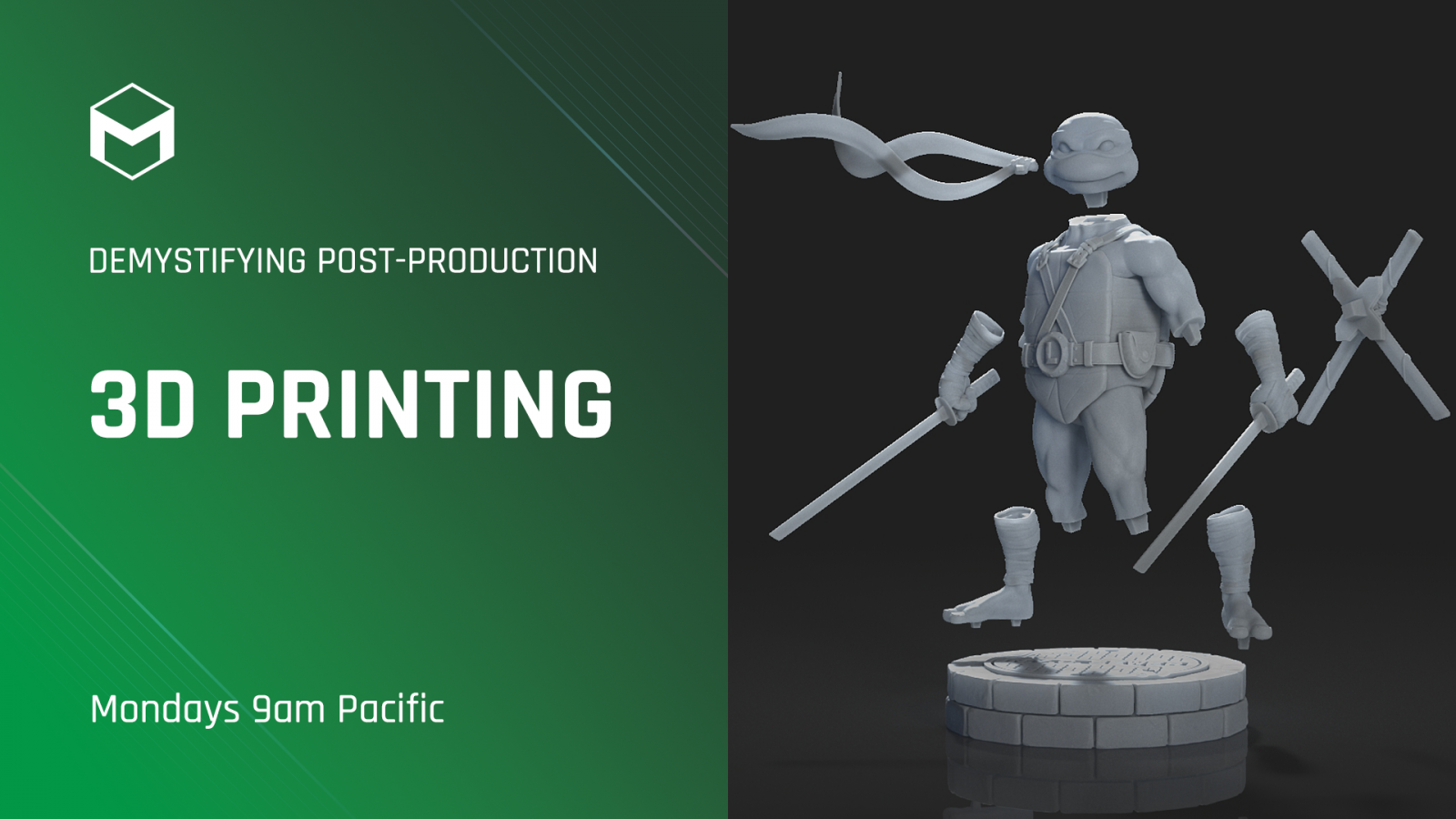Demystifying Post-Production: 3D Printing | Week 2 – ZBrushLIVE